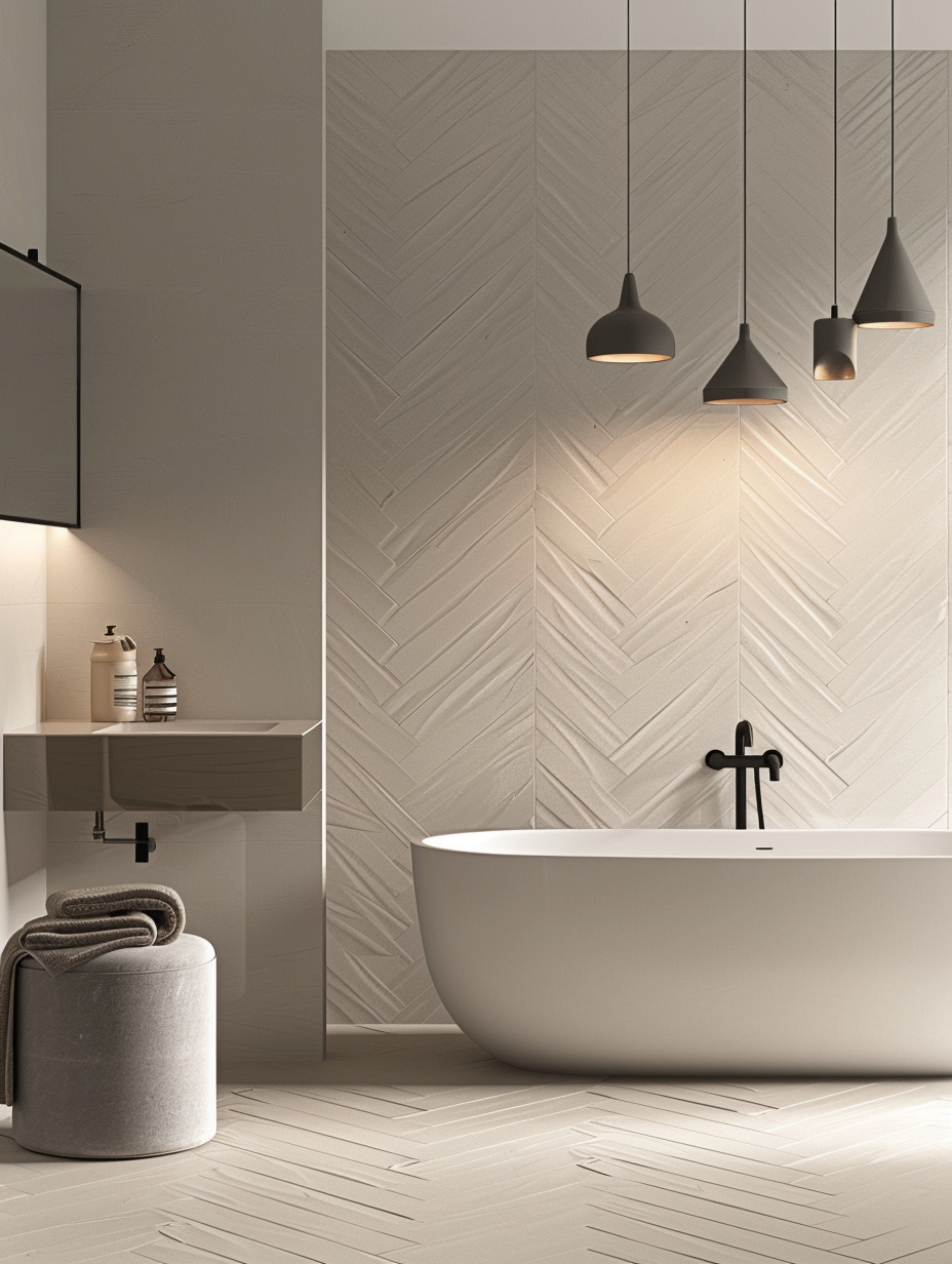 91 Bathroom Tile Ideas: Creative Patterns and Luxurious Textures for ...
