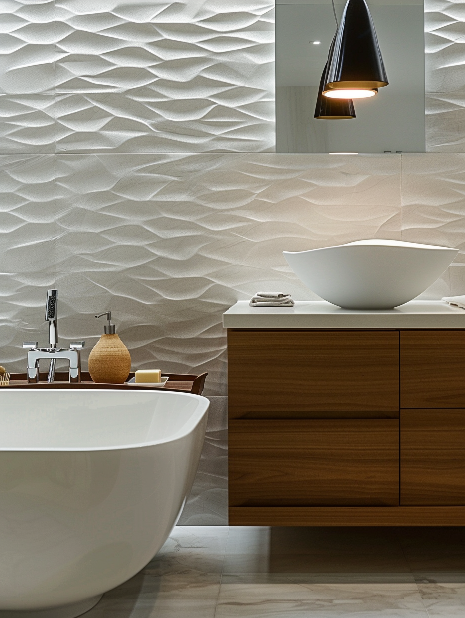 91 Bathroom Tile Ideas: Creative Patterns and Luxurious Textures for ...