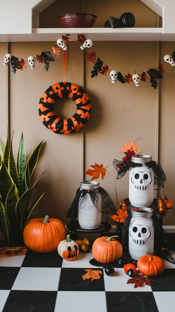 44 Halloween Indoor Decor Ideas: Chic and Spooky Home Transformations