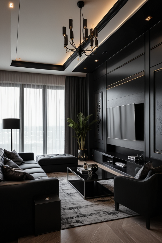 62 Black Small Living Room Ideas: Bold Designs for Compact Spaces