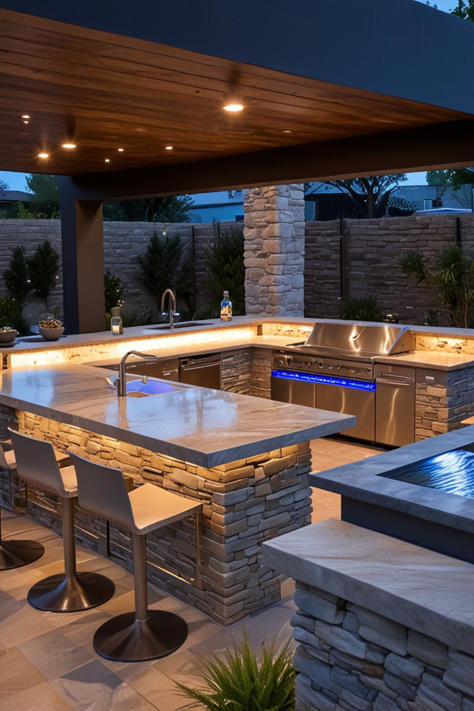 66 Outdoor Kitchen and Bar Ideas: Transform Your Backyard into a ...
