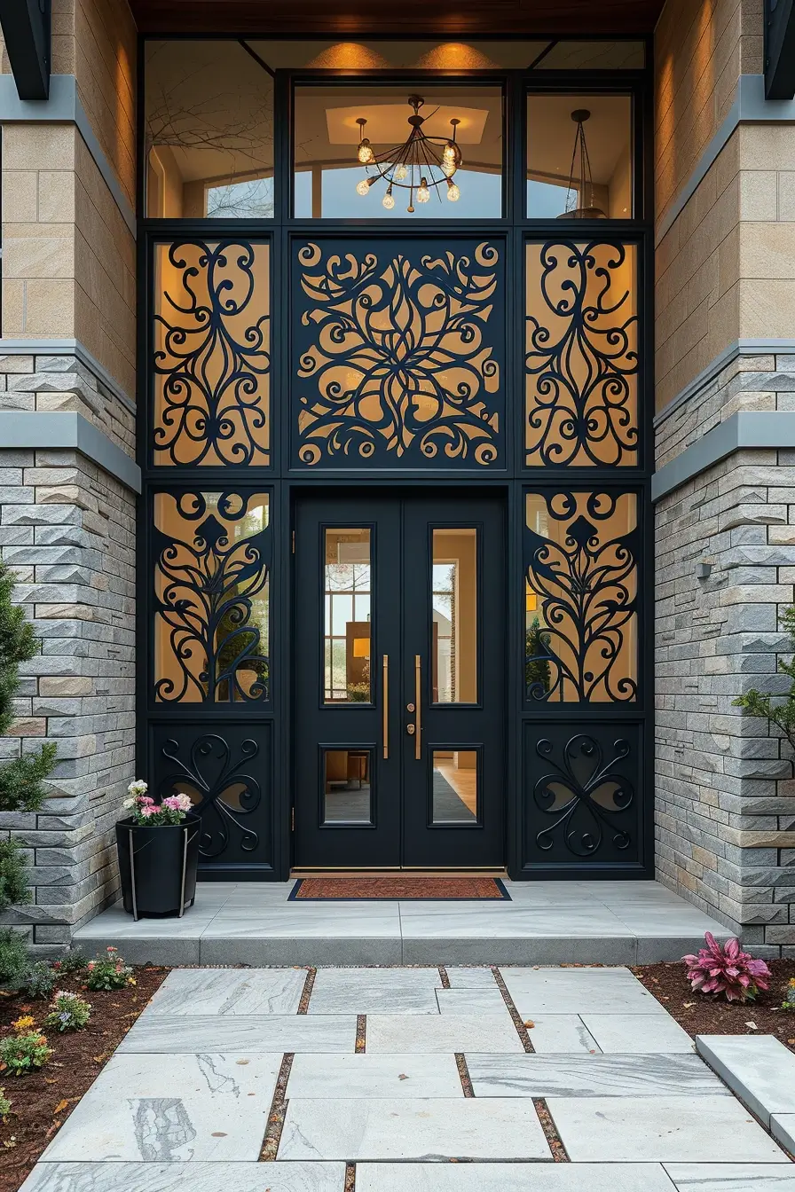 62 Outdoor Entryway Ideas 2026 – Artistic, Sculptural & Stylish ...